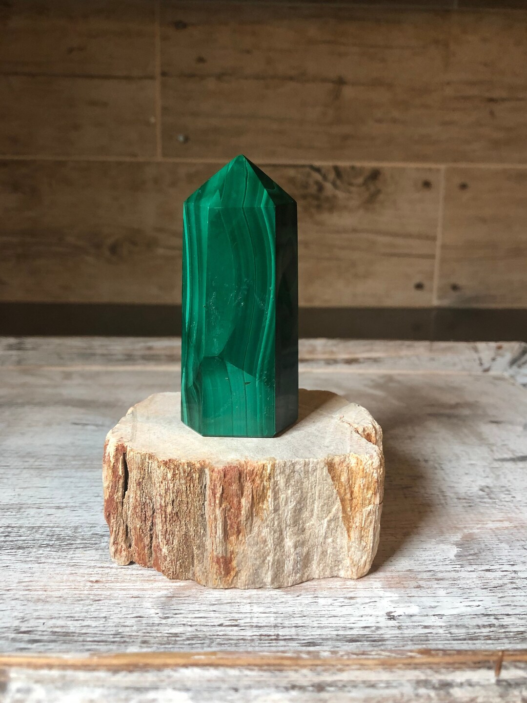 Malachite Tower, Point, Generator, Crystal, Stone, Metaphysical ...