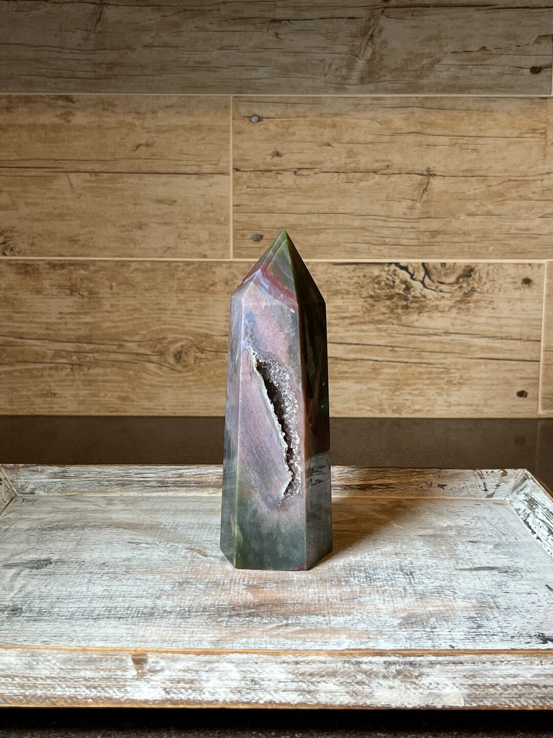 Ocean Jasper Tower Large Orbicular Jasper Cellular Tower - Etsy