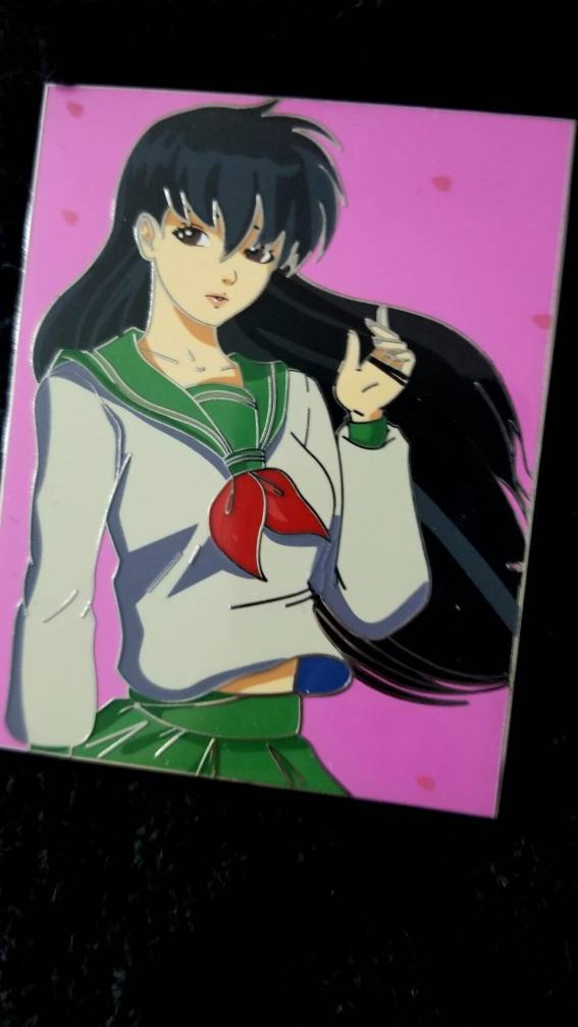 Anime Girl Enamel Pin Etsy