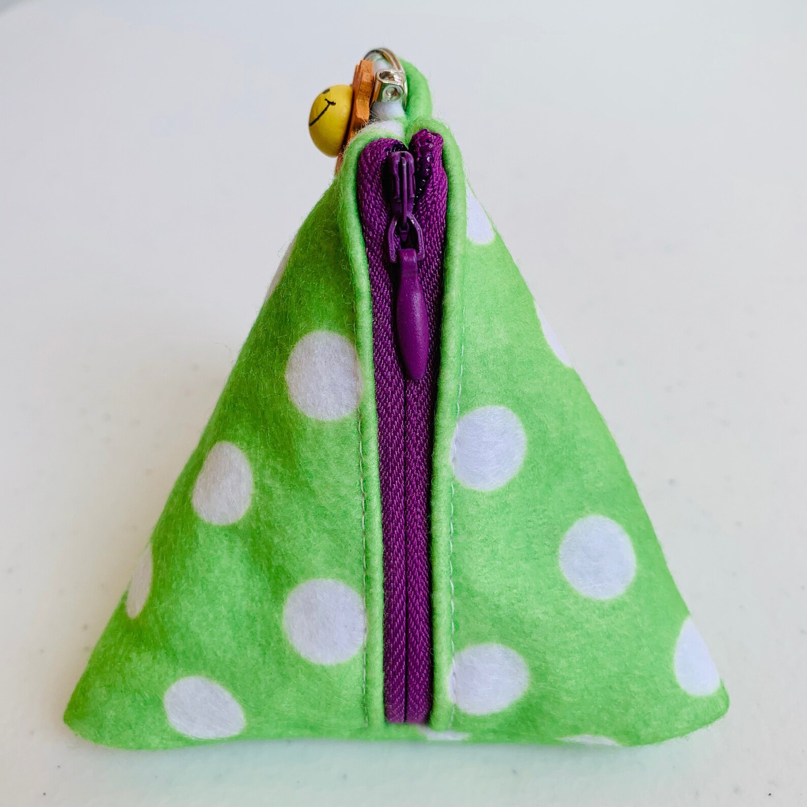 Coin Purse, Triangular Coin Pouch - Etsy