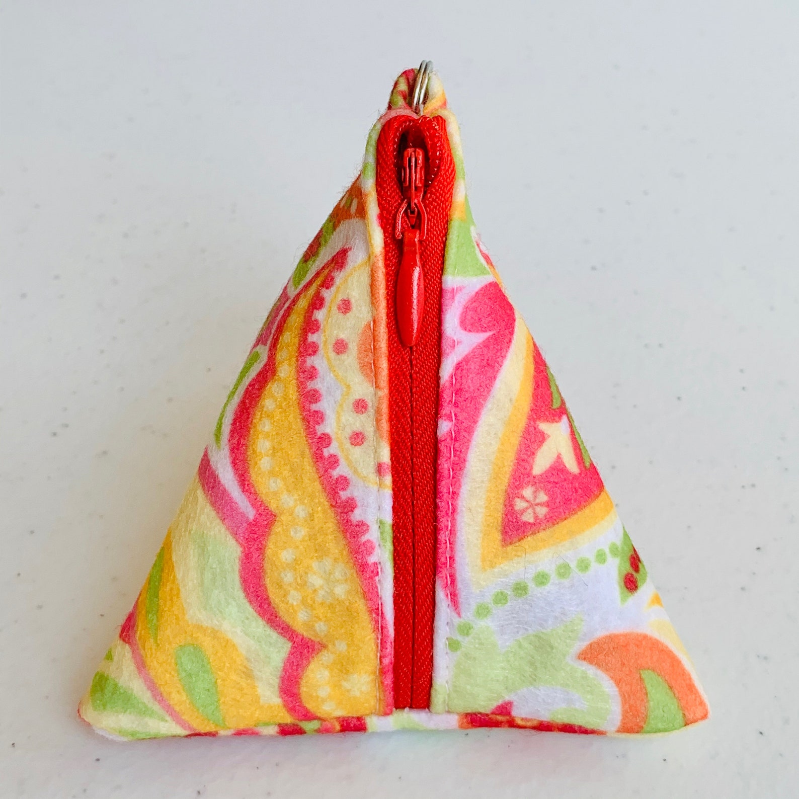 Coin Purse, Triangular Coin Pouch - Etsy