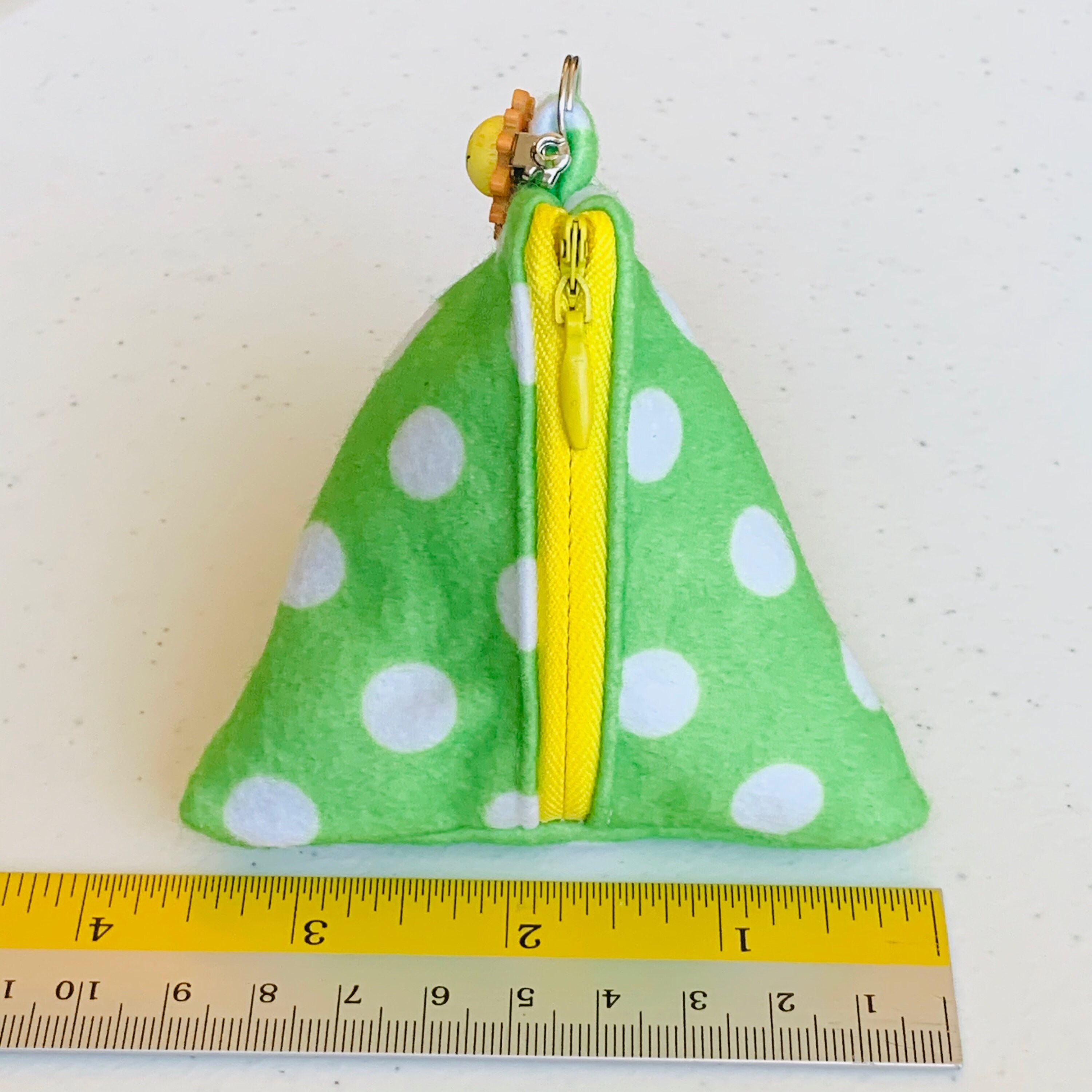 Coin Purse, Triangular Coin Pouch - Etsy