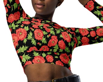 Rash Guard Crop Top - Etsy