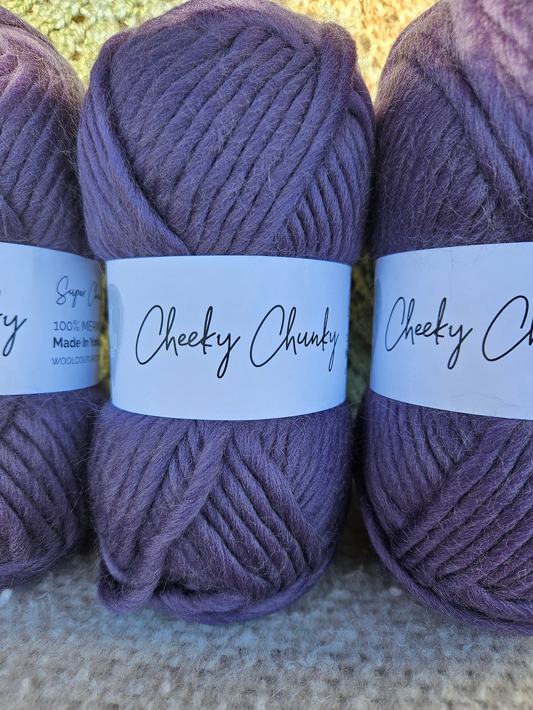 Wool Couture Cheeky Chunky Yarn Color Heather - Etsy