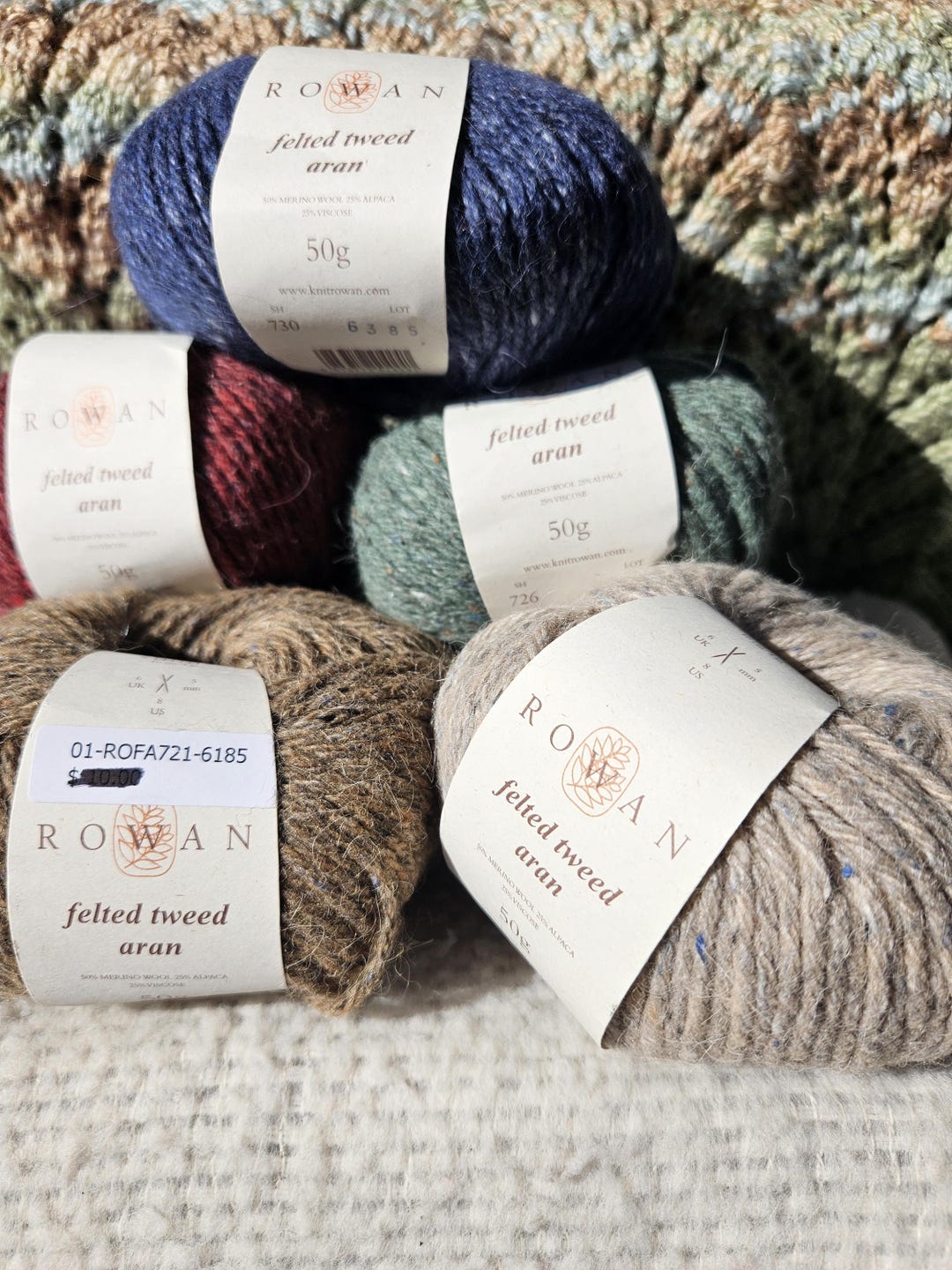 Rowan Felted Tweed Aran Asst. Colors You Choose - Etsy