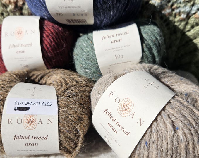 Rowan Felted Tweed Aran Asst. Colors You Choose - Etsy