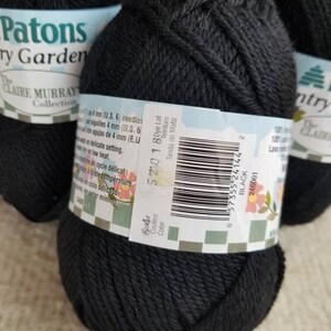 Patons Country Garden DK Claire Murray Collection Color Black 64 - Etsy