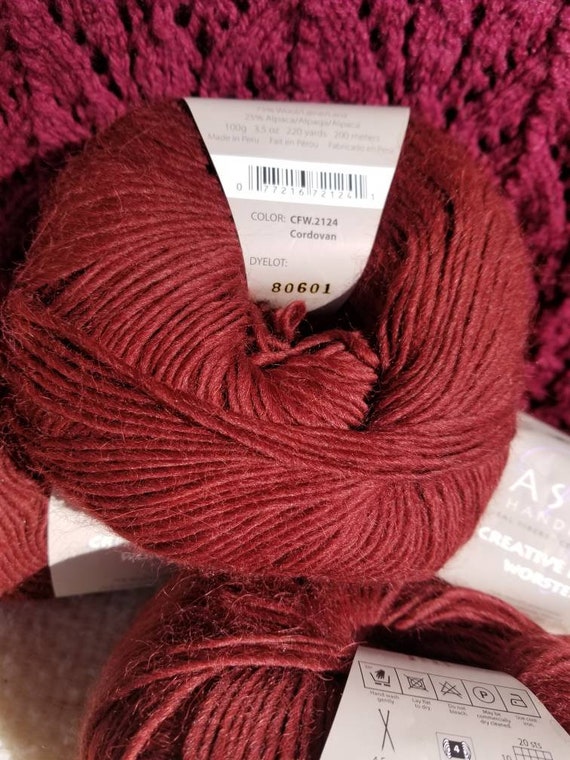 Nashua Handknits Creative Focus Worsted Yarn 3 Skeins Yarn Craft ...