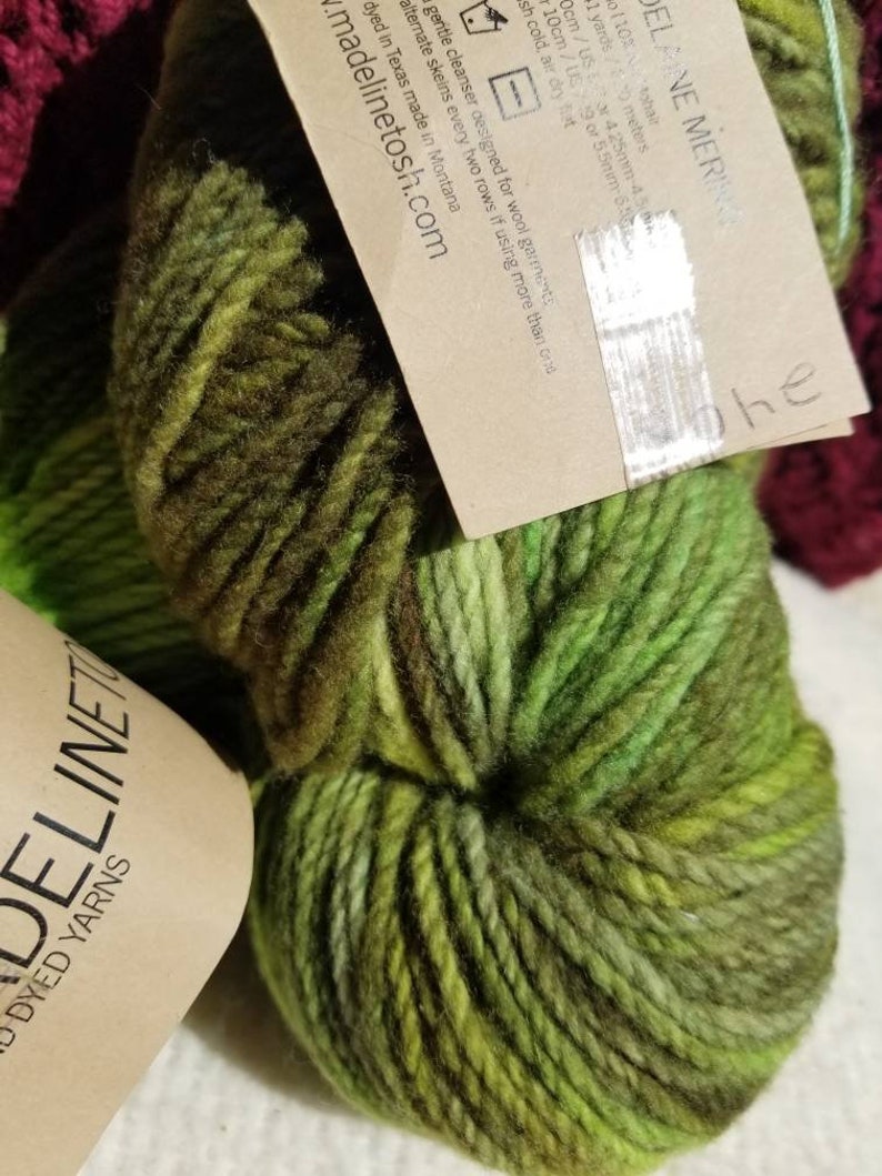 Madelinetosh Ranch Wool Delaine Merino Yarn Color 2408 Mill Pond - Etsy
