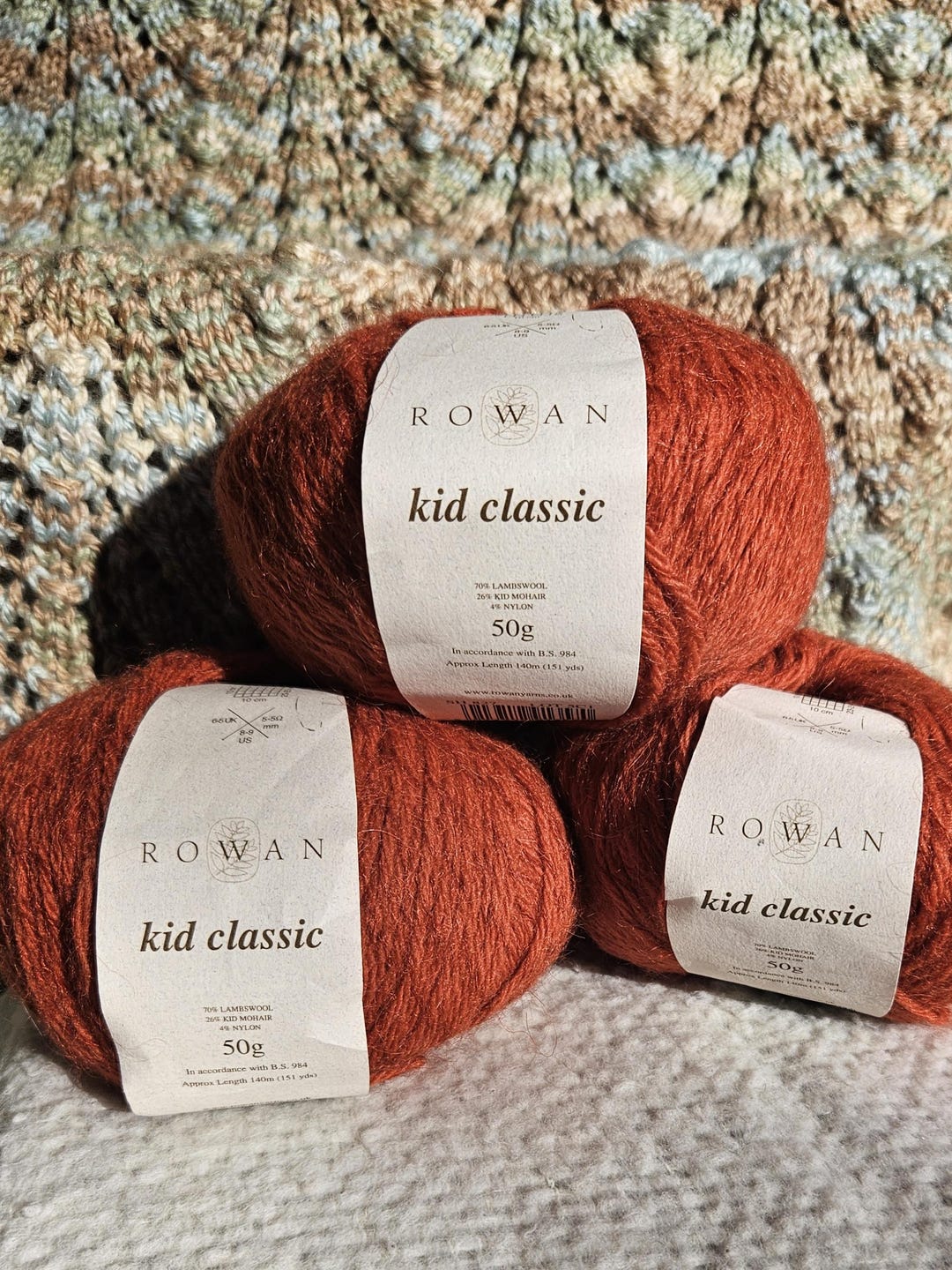 Rowan Kid Classic Yarn Color 827 Juicy Lot 5C1 - Etsy