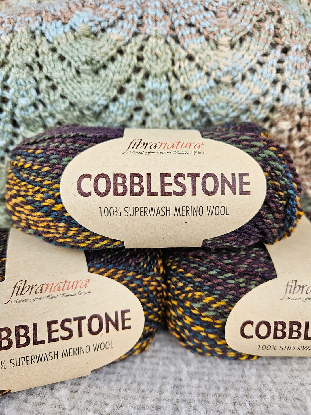 Fibra Natura Cobblestone Yarn Color 37 Boylston St - Etsy