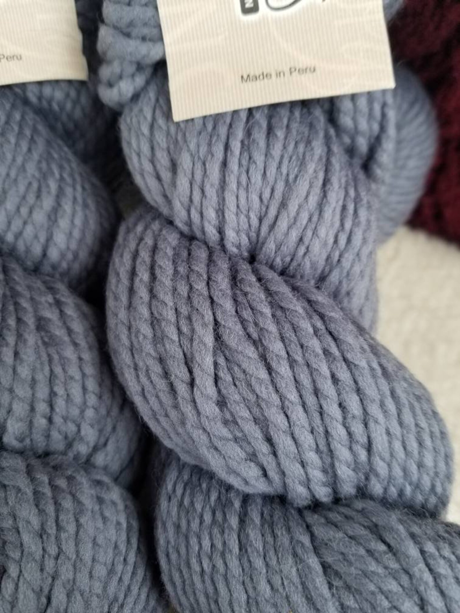Cascade Yarns 128 Wool Yarn Color 9548 Slate Blue | Etsy