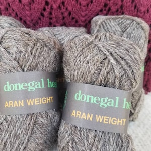 Kilcarra Donegal Heather Aran Yarn Color A812 Gray - Etsy