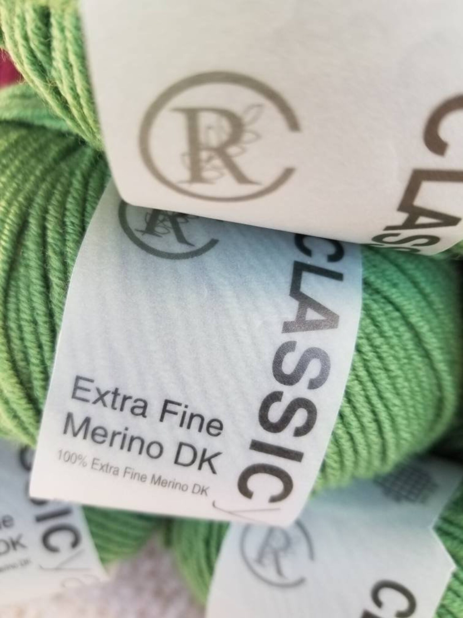 Rowan RYC Extra Fine Merino DK Yarn Color 887 Green - Etsy