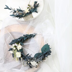 Greenery Wedding Headbands| Hair Accessories for Women | Luxury Bridal ...