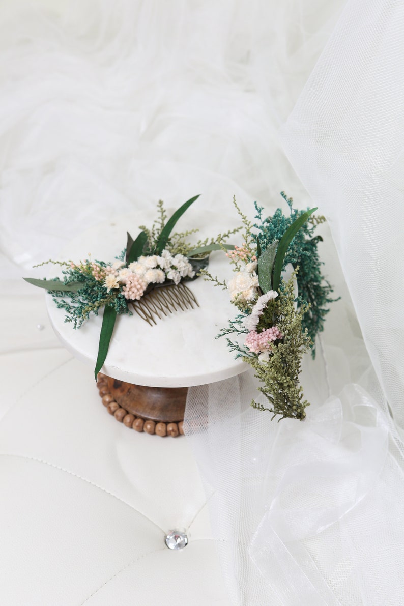 Greenery Wedding Headbands | Wedding Hairbands | Bridal Accessories ...