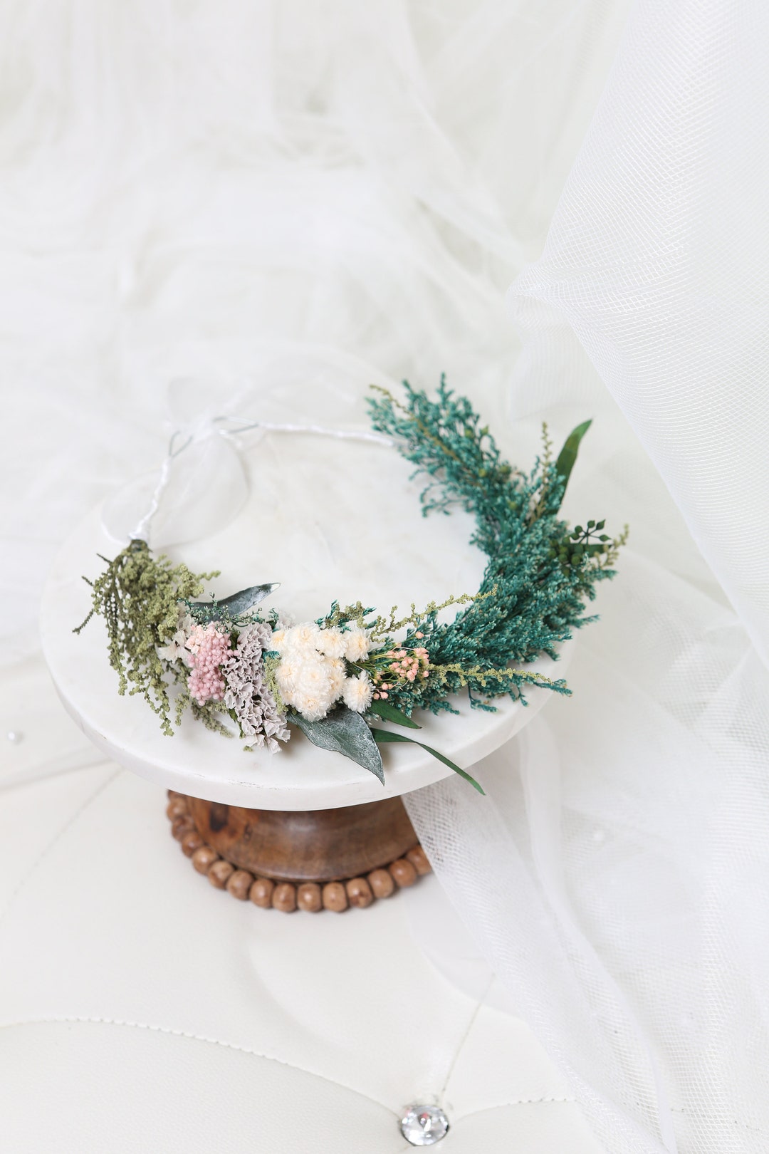 Greenery Wedding Headbands | Wedding Hairbands | Bridal Accessories ...