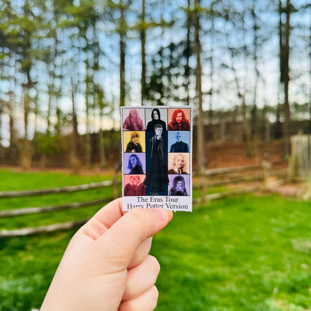 Harry Potter Eras Tour Sticker, Potterhead Taylor Swift Inspired - Etsy