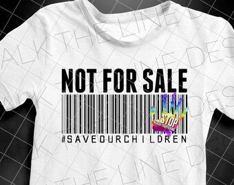 Not for Sale Save Our Children Stop Human Trafficking | Etsy