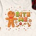 Gingerbread Man Bite Me Funny Christmas Design Sublimation - Etsy