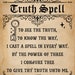 Truth Spell and Reverse a Hex Printable Wall Art Digital - Etsy