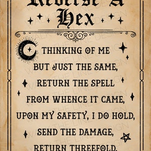 Truth Spell and Reverse a Hex - Printable Wall Art - Digital Prints ...