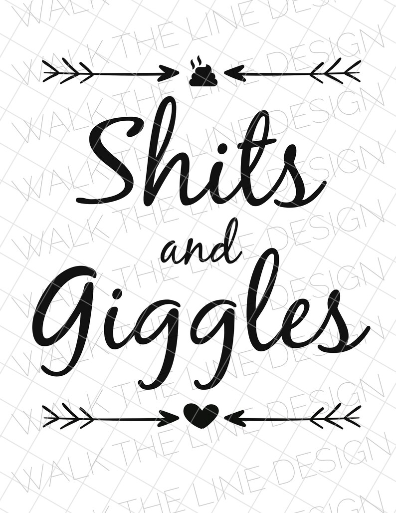 Shits and Giggles Digital Download SVG PNG and DXF Files - Etsy