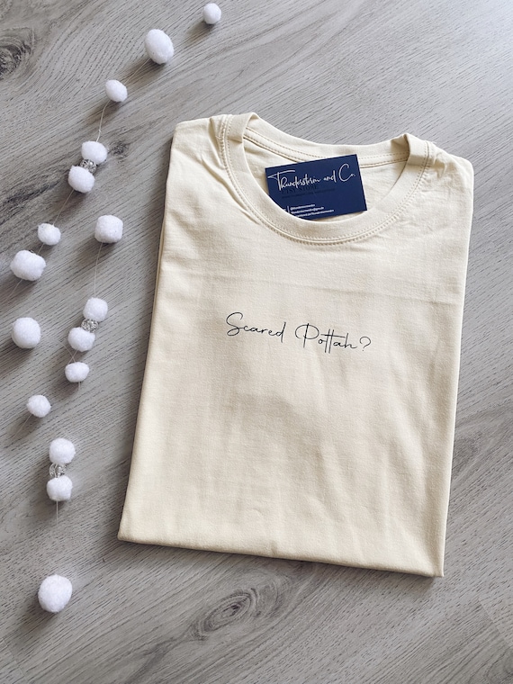 Scared Pottah HP Inspired Shirt Unisex Fandom | Etsy