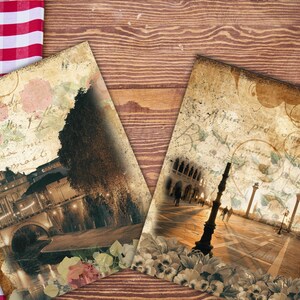 Italy Rome Junk Journal Kit, Printable Junk Journal Kit, Travel Italy ...