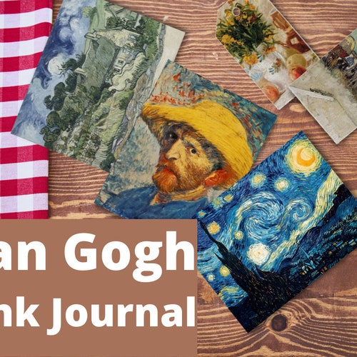 VAN GOGH'S WORLD Digital Printable Junk Journal Kit French - Etsy