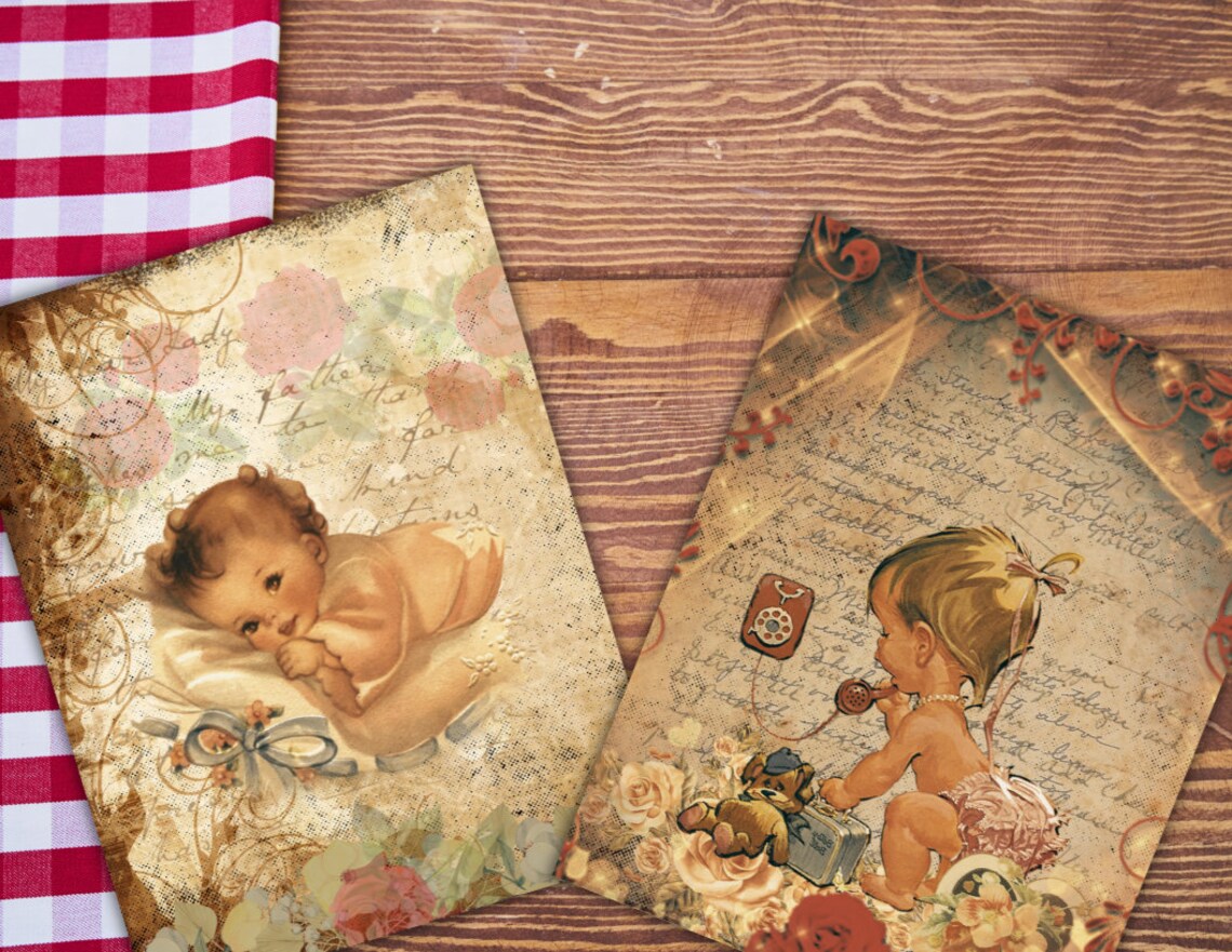 Cute Kids Junk Journal Kit Printable Junk Journal Kit Kids - Etsy