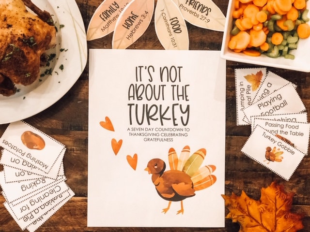 It's Not About the Turkey! - Thanksgiving Family Devotional PRINTABLE ...