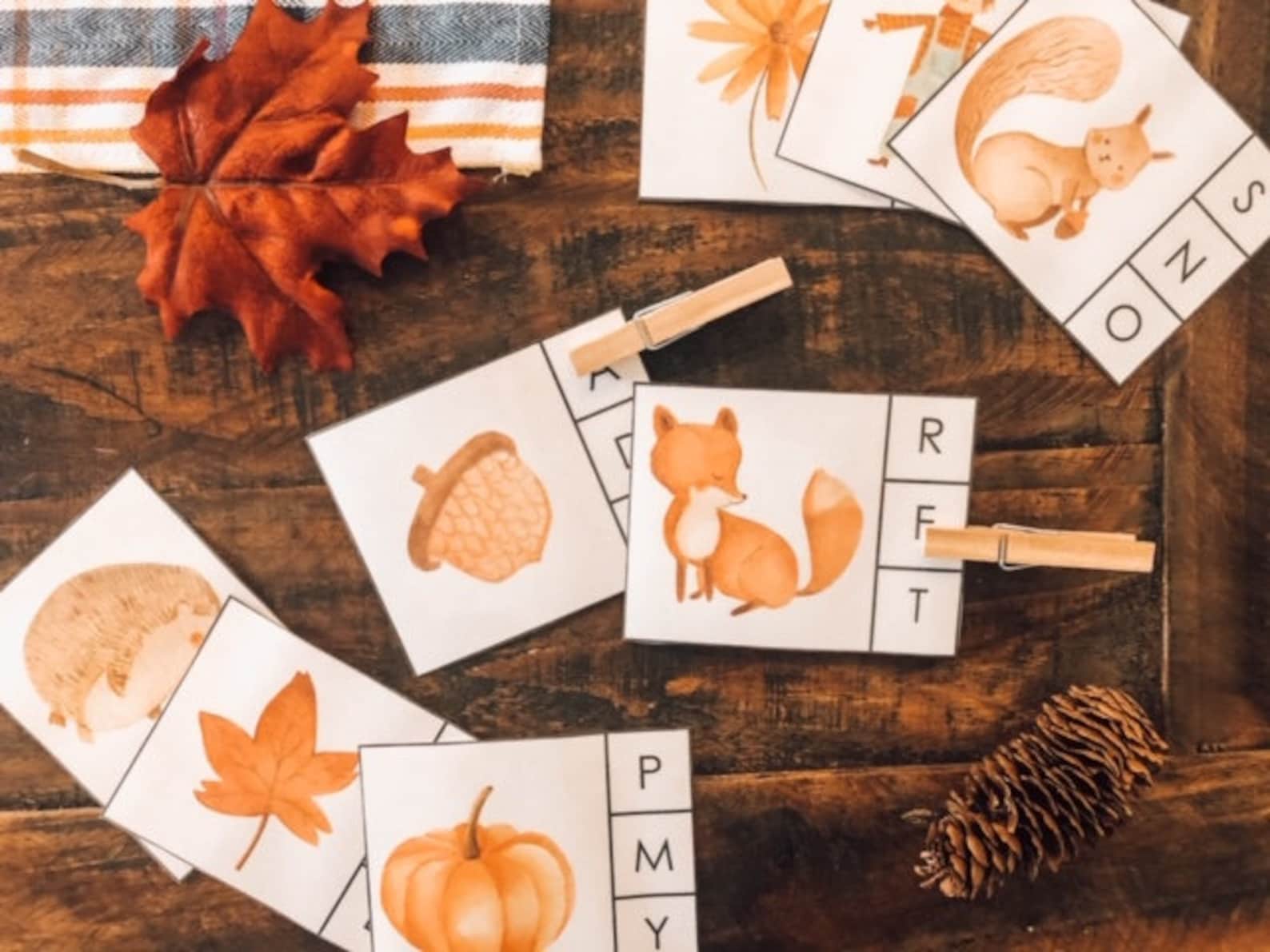 Fall Study of Jesus PRINTABLE - Preschool Bible Study - Autumn Bible ...