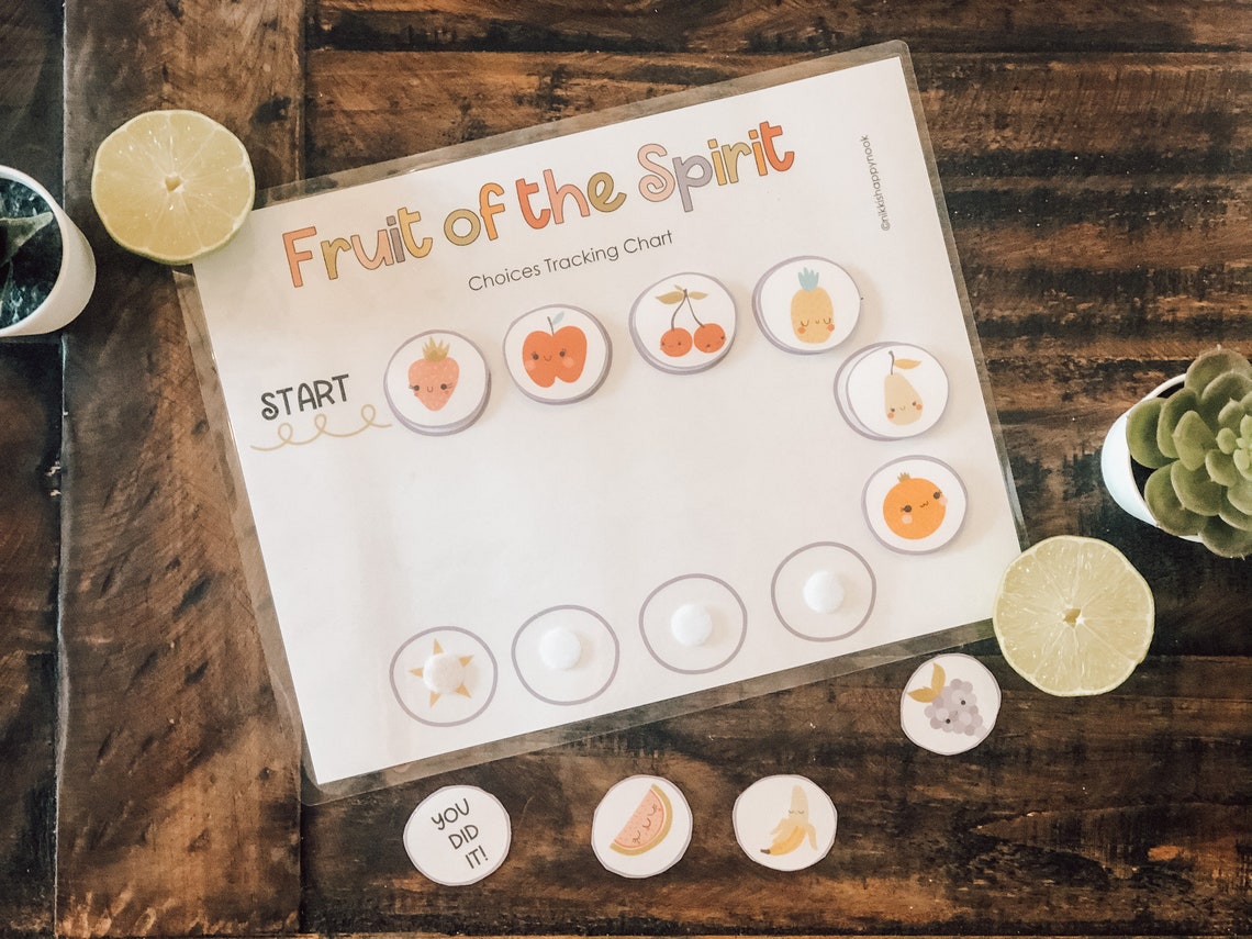 Fruit of the Spirit Bundle PRINTABLE Bible Study at Home | Etsy