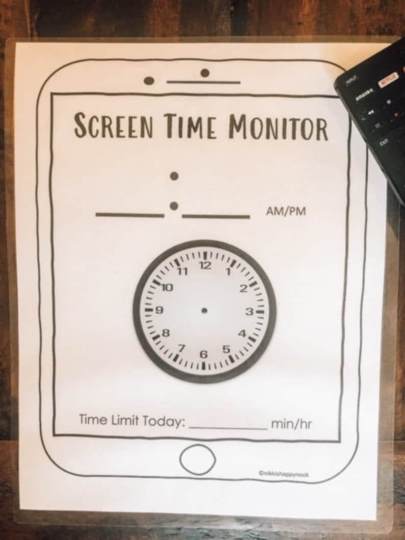 Screen Time Monitor - Helpful Tool to Limit Screen Time - Screen Time ...