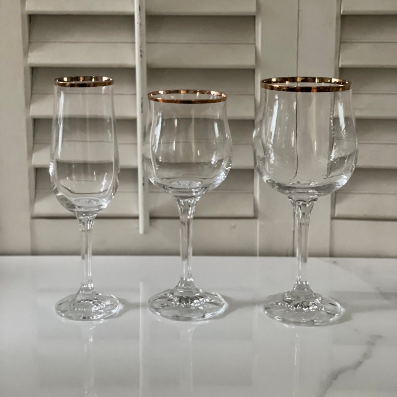 Gold Rimmed Glasses - Etsy