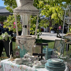 Vintage 4 Tier Puka Shell Chandelier/1970s/boho,shabbychic,coastal ...