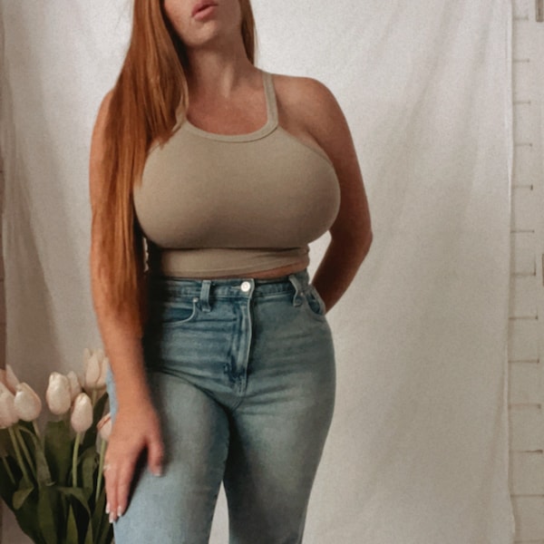 Tight Tops For Busty Women Etsy