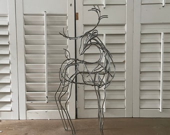 Wire Reindeer | Etsy