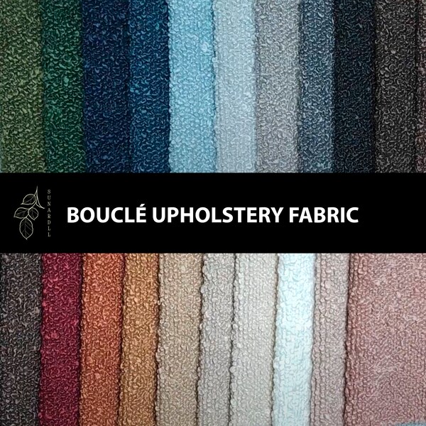Boucle Fabric - Etsy