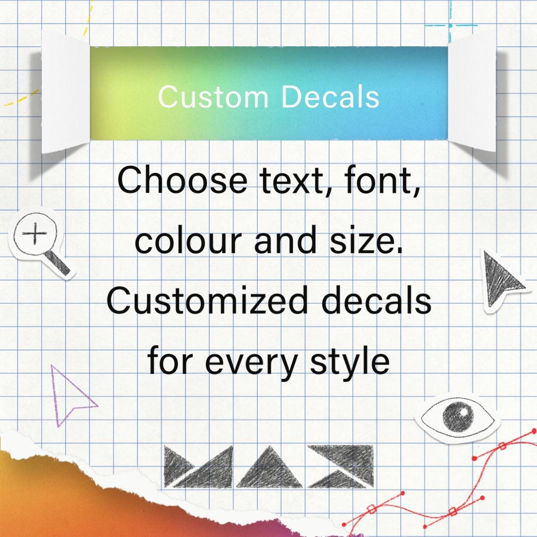Custom Decals/ Custom Vynil - Etsy