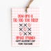 Tic Tac Toe Valentine's Day Cards | Kids Classroom Gift Tags (canva ...