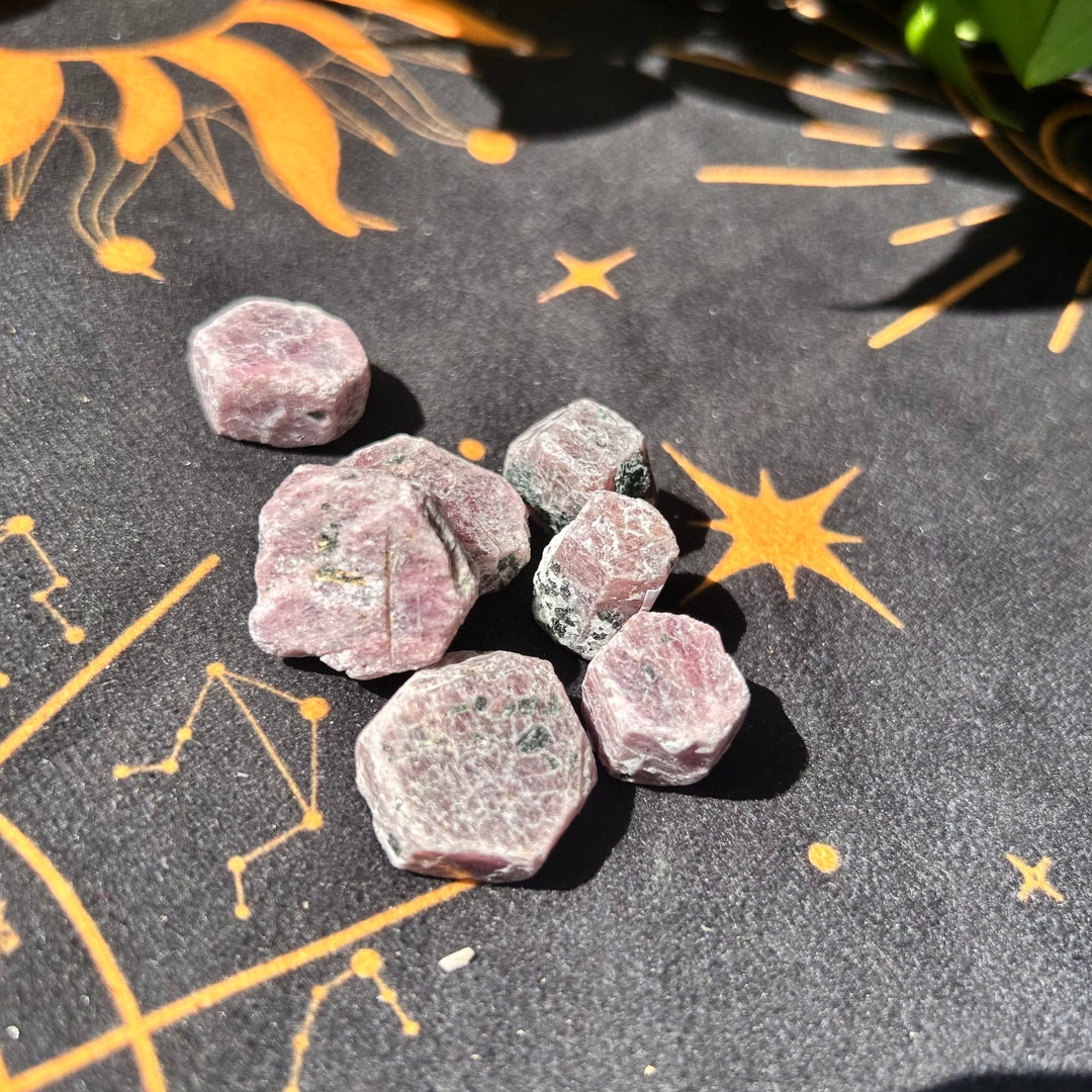 Rough Ruby Hexagon - Etsy