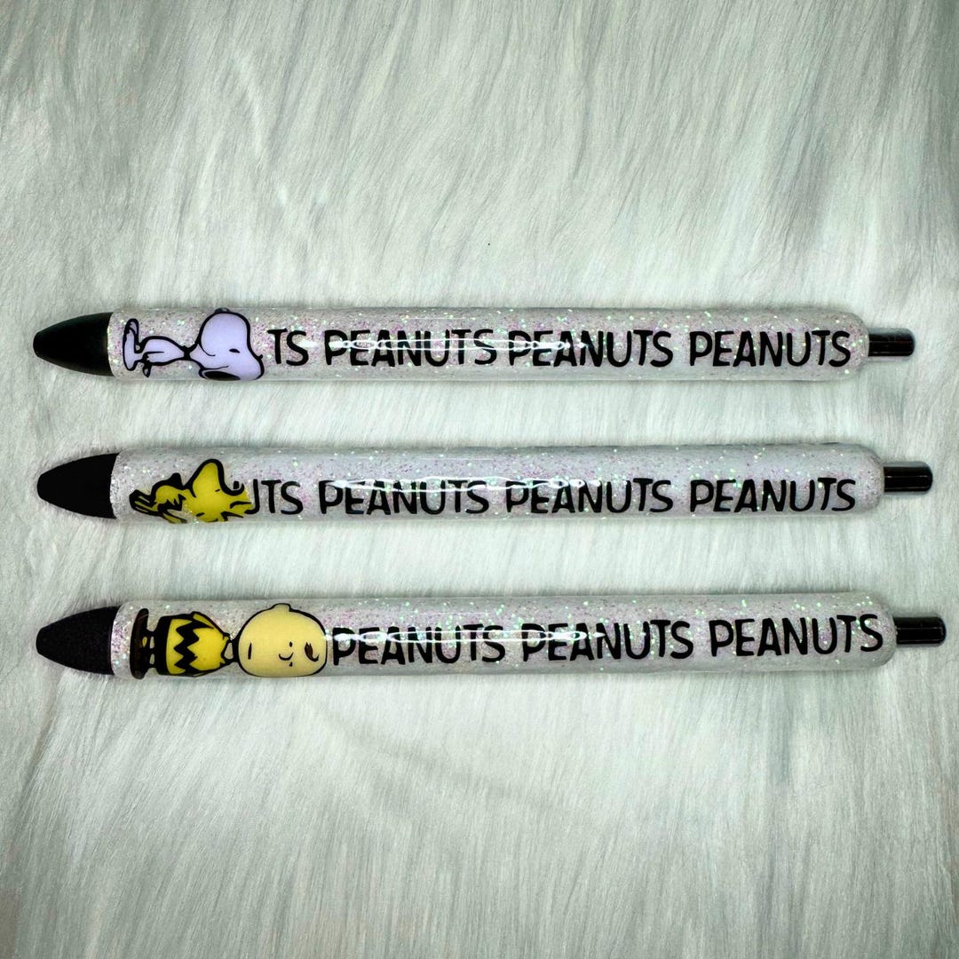 Peanuts Character Pens - Etsy