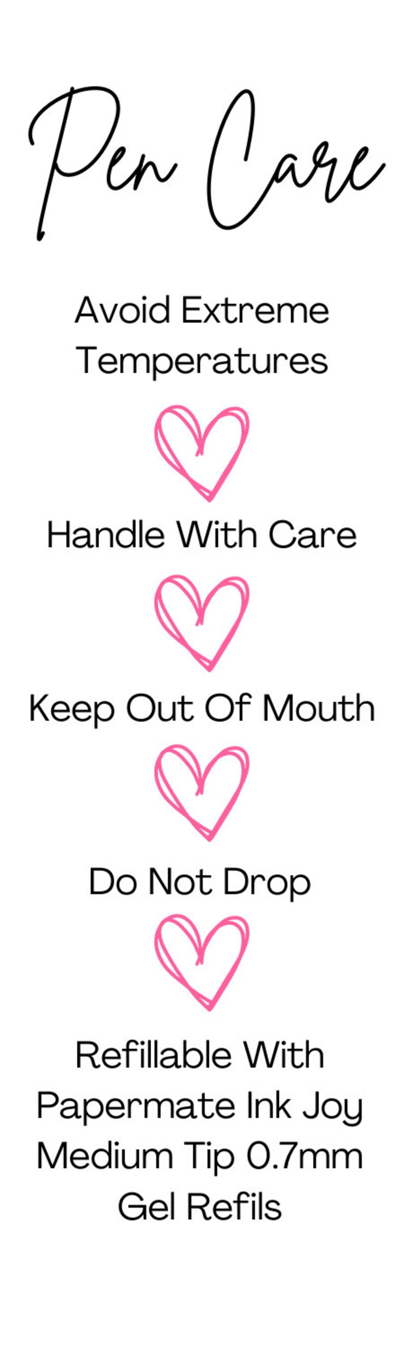 Daily Affirmation Glitter Pens - Etsy