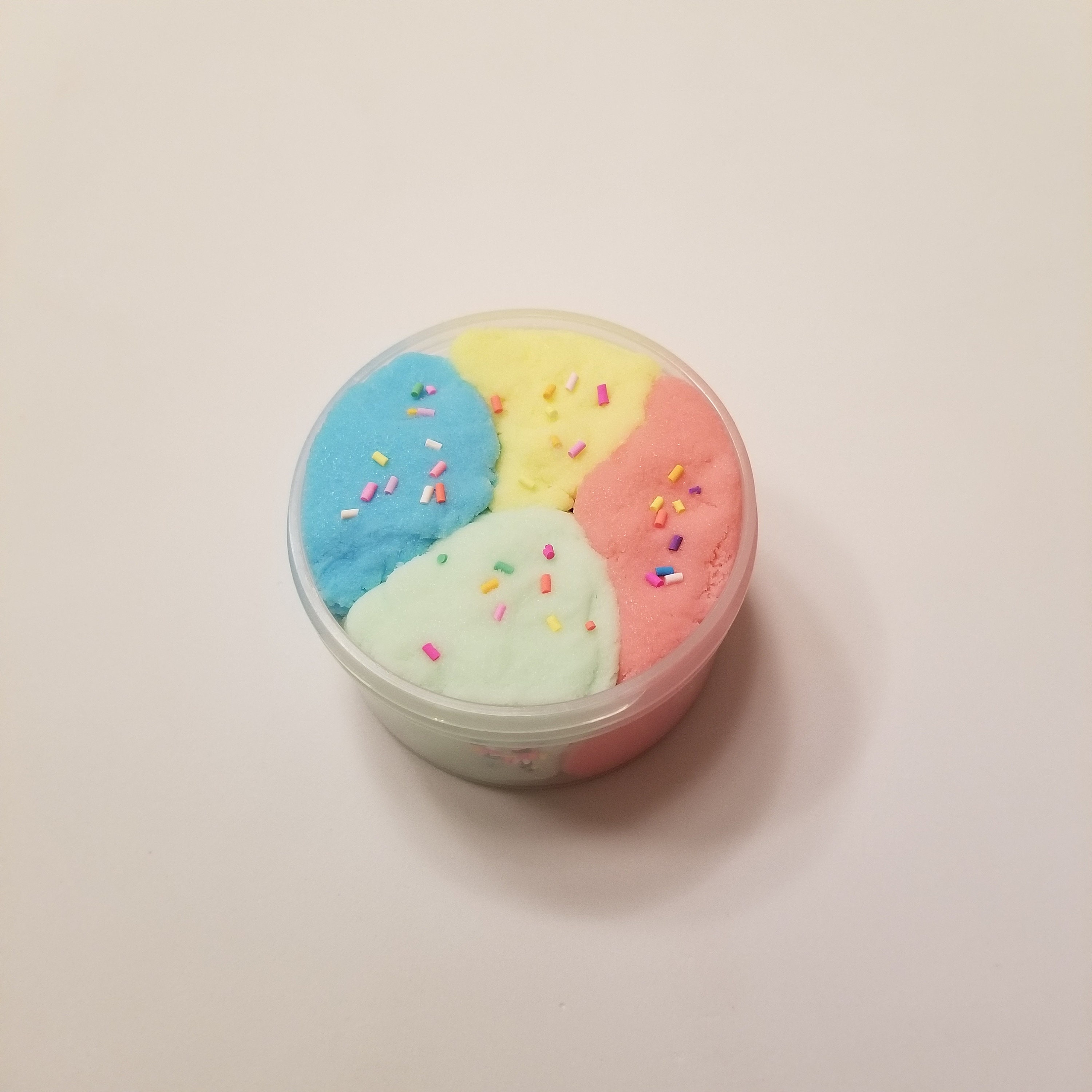 Rainbow Cloud Slime W/ Sprinkles Scented - Etsy