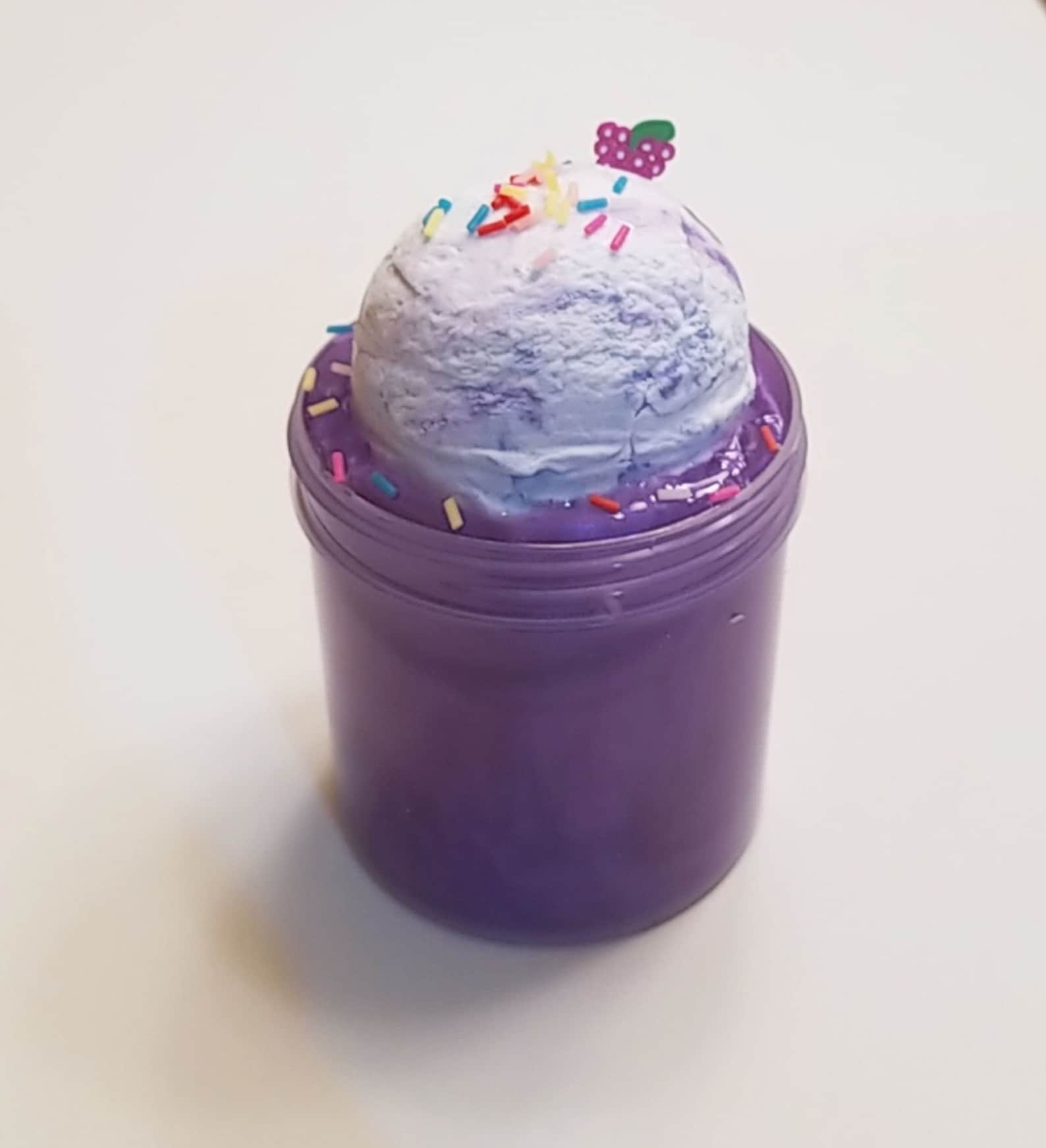 Grape Ice Cream DIY Slime Scented | Etsy
