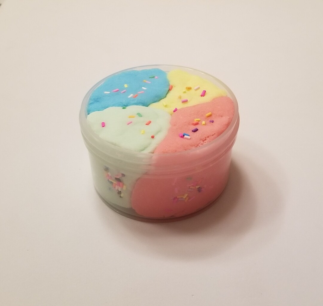 Rainbow Cloud Slime W/ Sprinkles Scented - Etsy