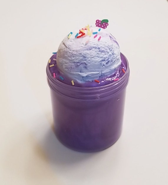 Grape Ice Cream DIY Slime Scented | Etsy