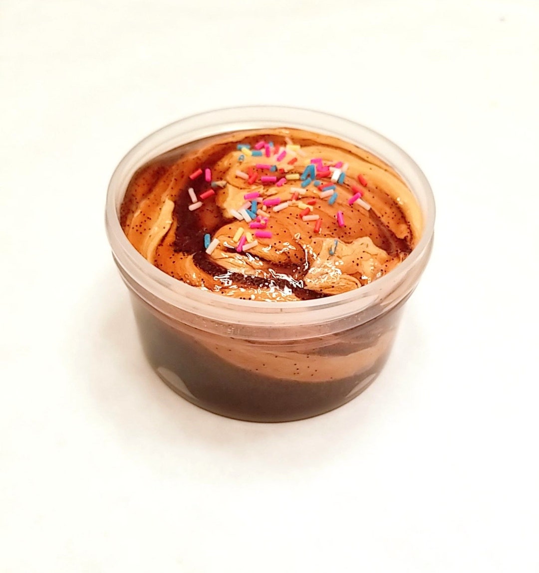 Chocolate Swirl Ice Cream Butter Slime Choco Scented - Etsy